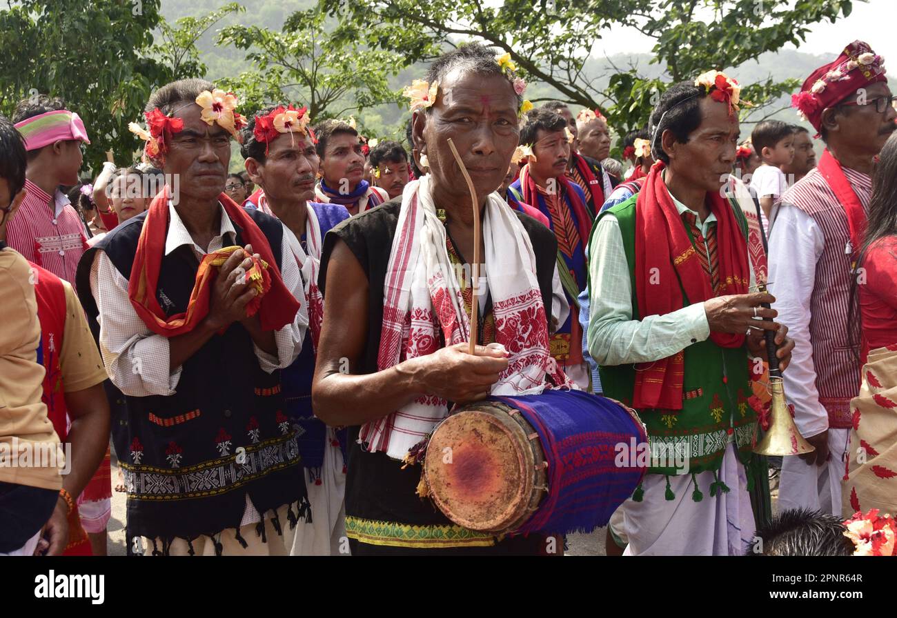Guwahati, Guwahati, India. 20th Apr, 2023. Devotees taking part in ...