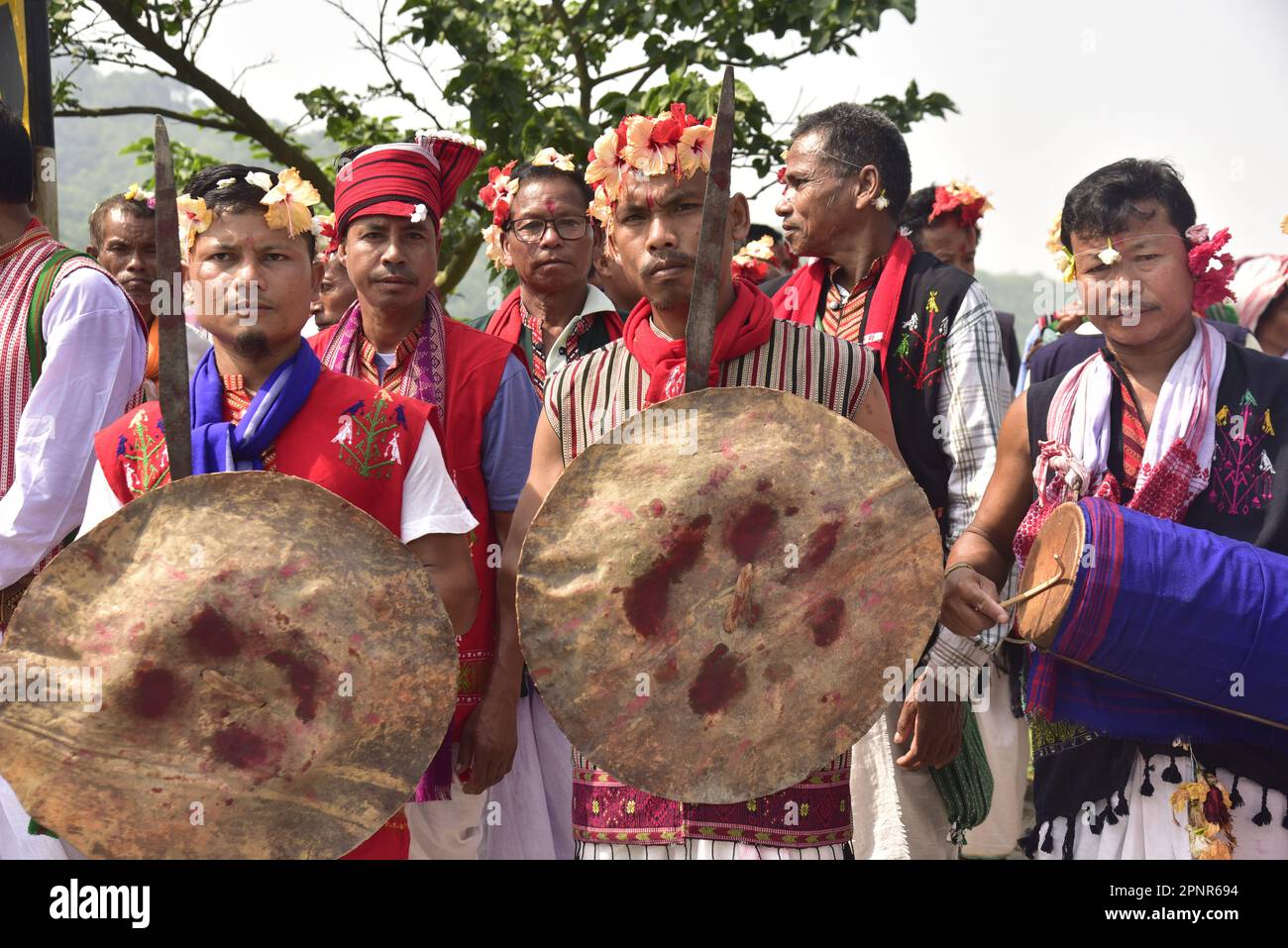 Guwahati, Guwahati, India. 20th Apr, 2023. Devotees taking part in ...