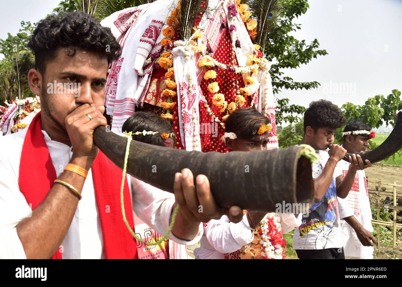 Guwahati, Guwahati, India. 20th Apr, 2023. Devotees taking part in ...