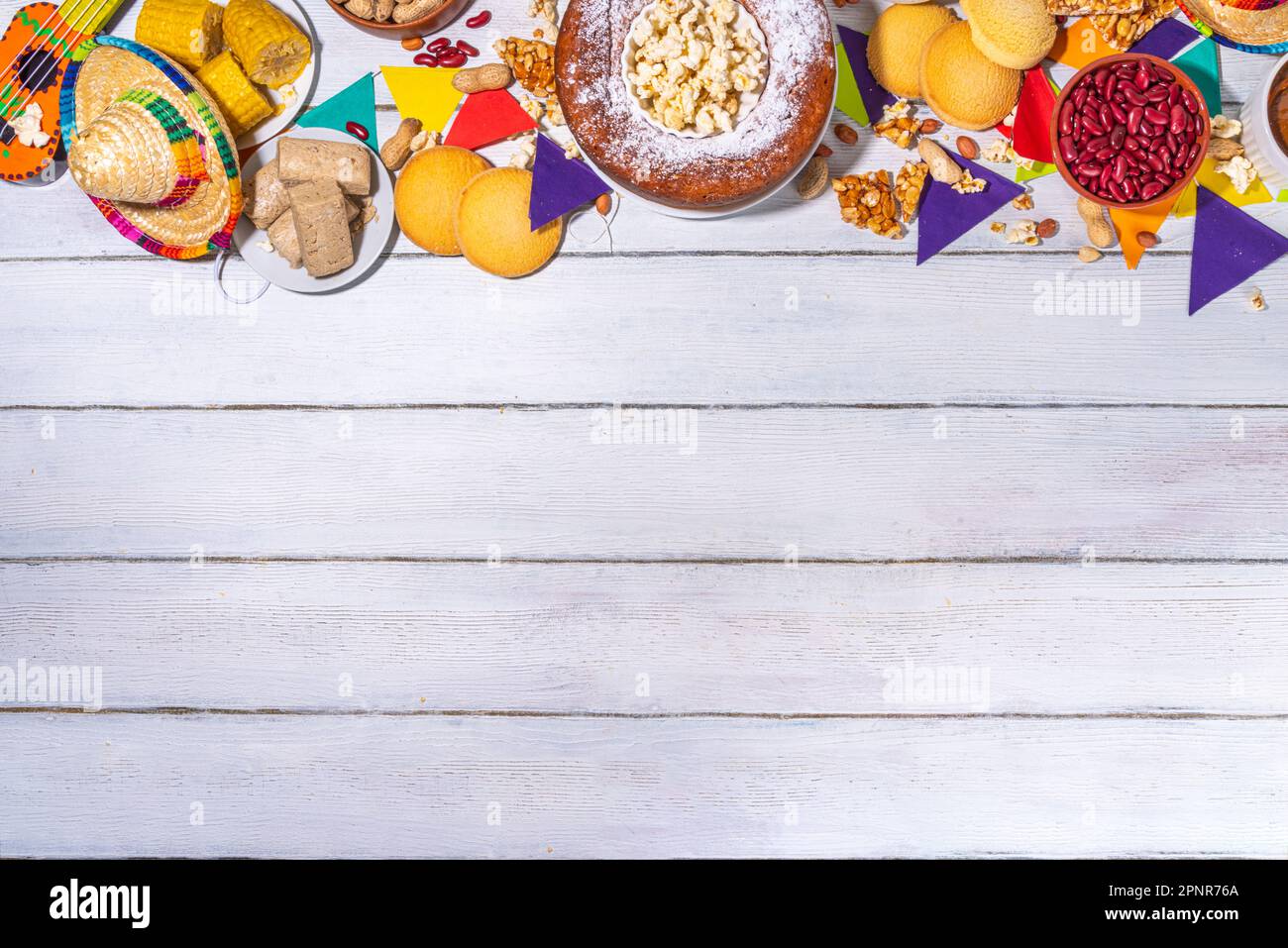 Traditional Festa Junina Summer Festival Carnival Food. Traditional ...