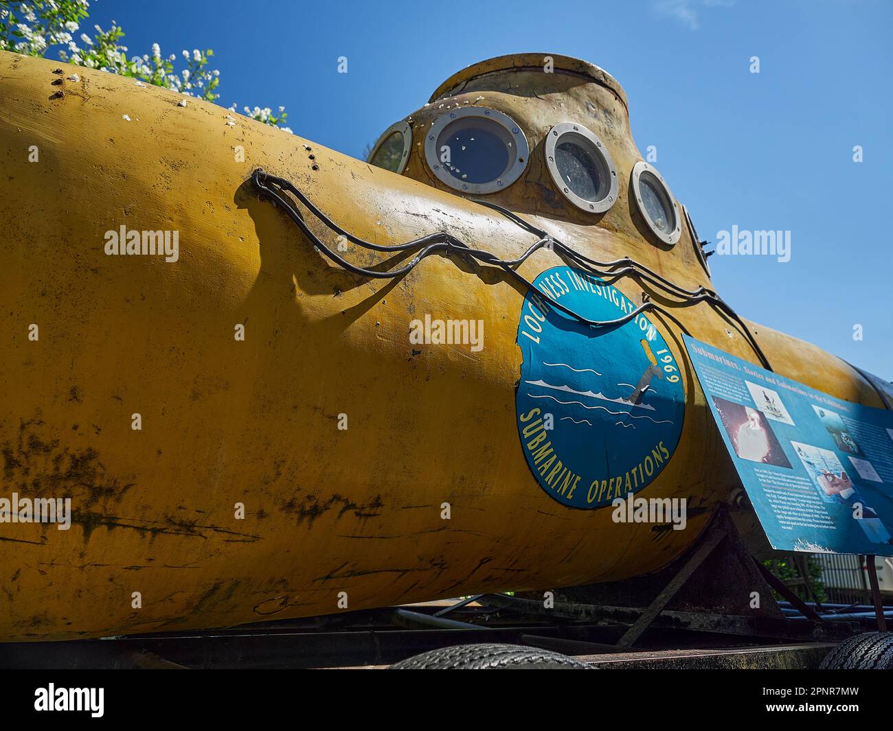 Loch ness monster submarine hi-res stock photography and images - Alamy