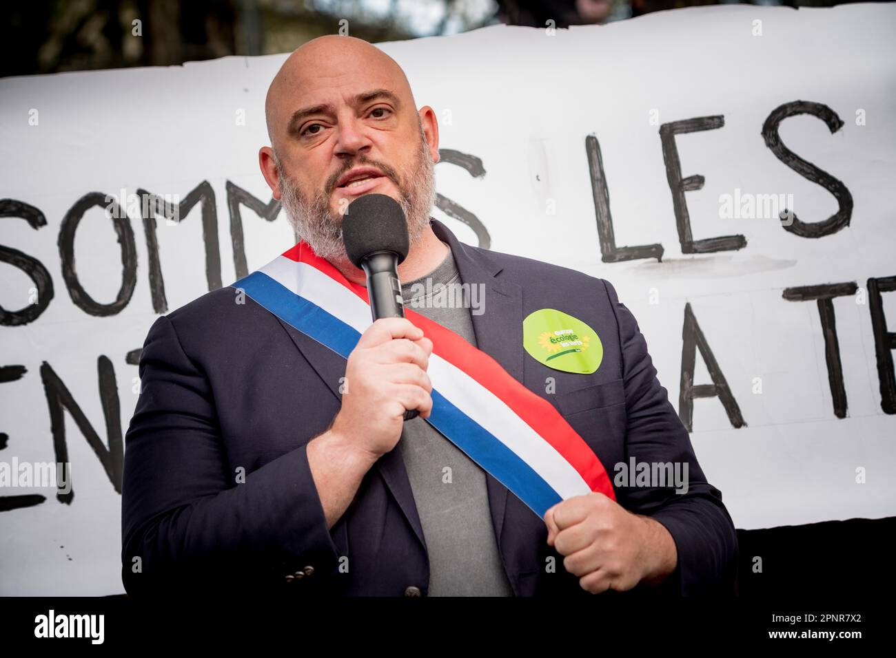 Paris, France, 19/04/2023, Gerard Cambon / Le Pictorium - Meeting of ...