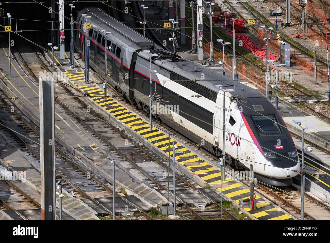 Julien Mattia / Le Pictorium - Illustrative photos of TGVs from the ...