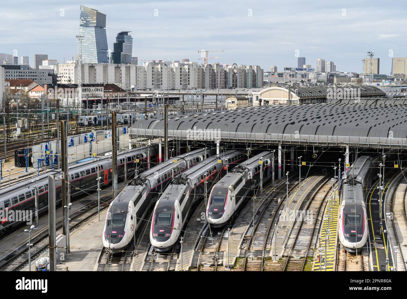 Julien Mattia / Le Pictorium - Illustrative photos of TGVs from the ...