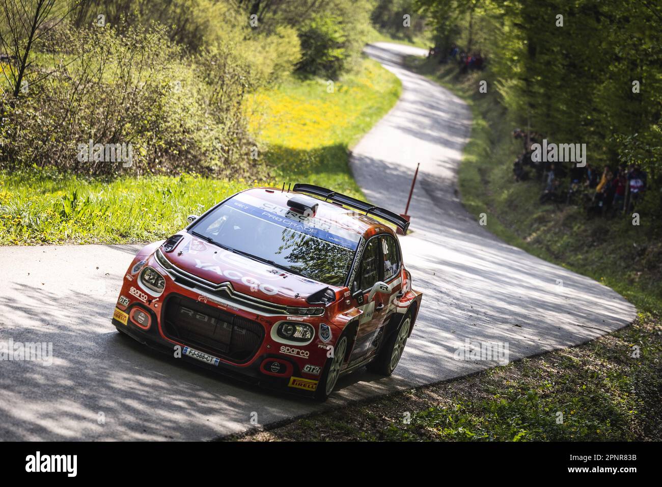 21 Yohan ROSSEL (FRA), Arnaud DUNAND (FRA), PH SPORT, CITROEN C3, RC2, Rally2, action during the ...
