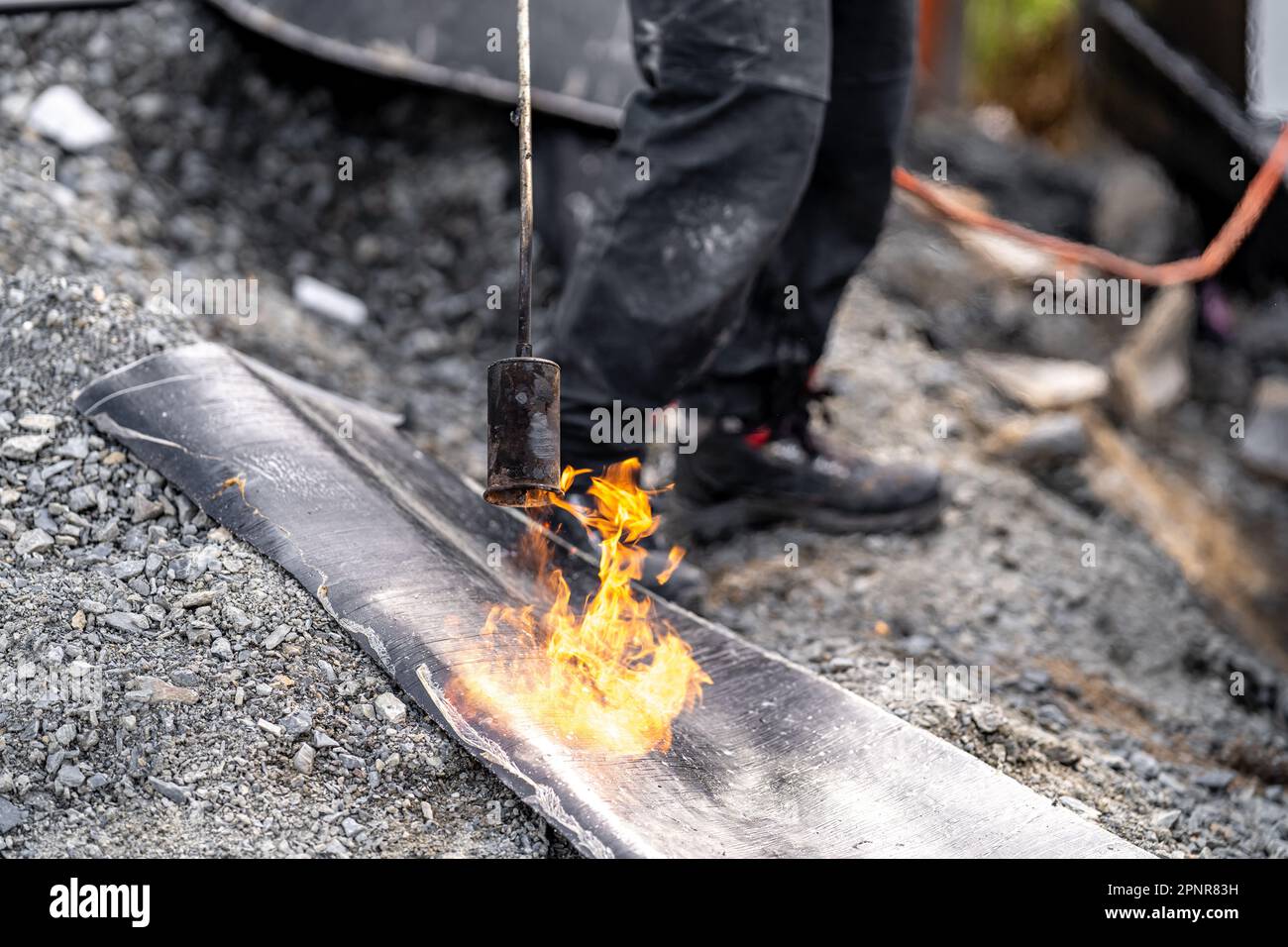 Applying roof insulation hi-res stock photography and images - Alamy