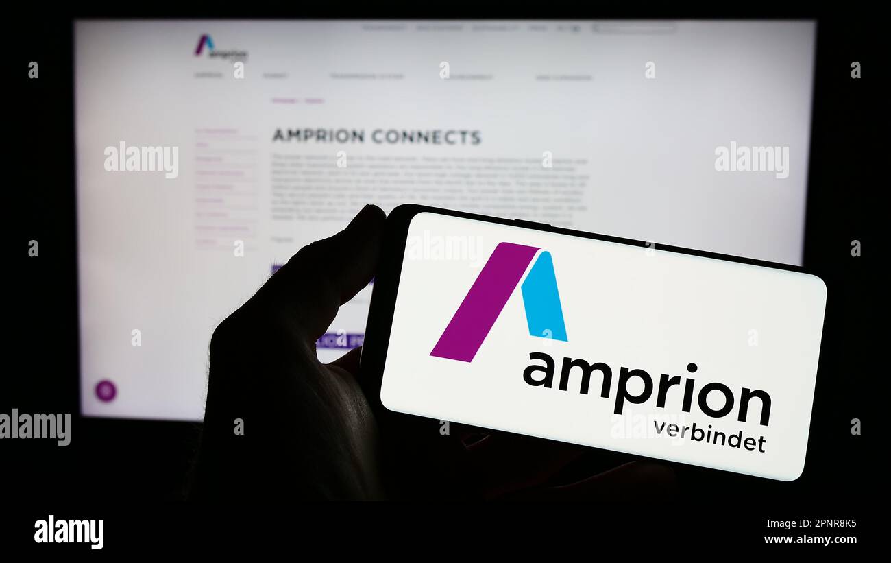 Amprion logo hi-res stock photography and images - Alamy