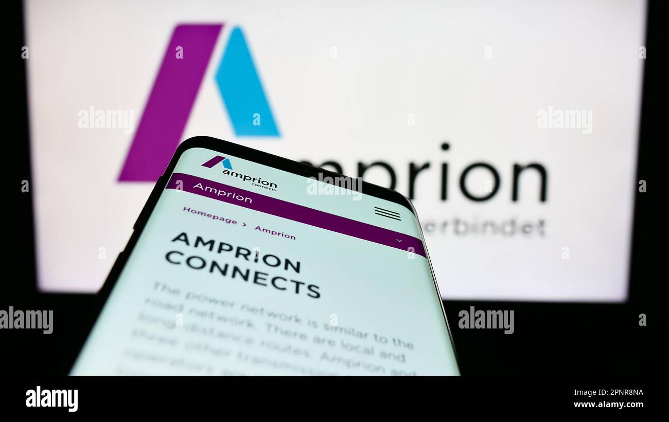 Amprion logo hi-res stock photography and images - Alamy