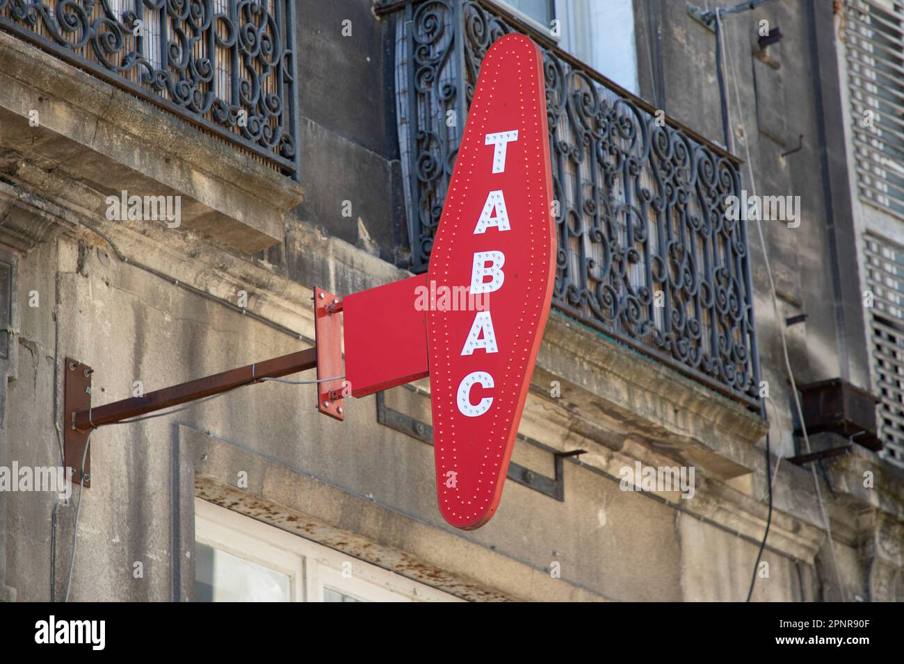 Bordeaux , Aquitaine France - 04 17 2023 : Tabac light French Red shop ...