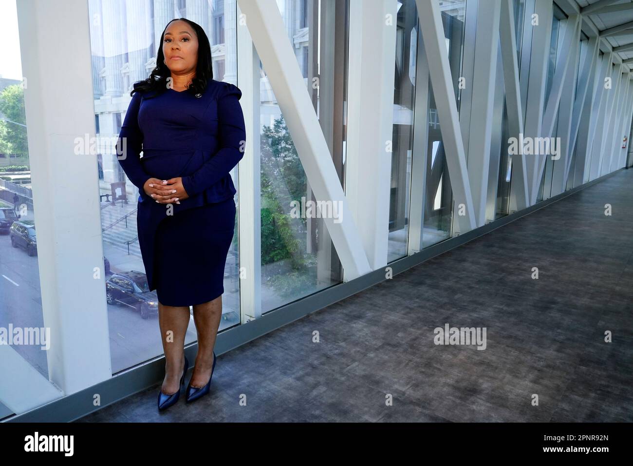Fulton County District Attorney Fani Willis poses for a portrait ...