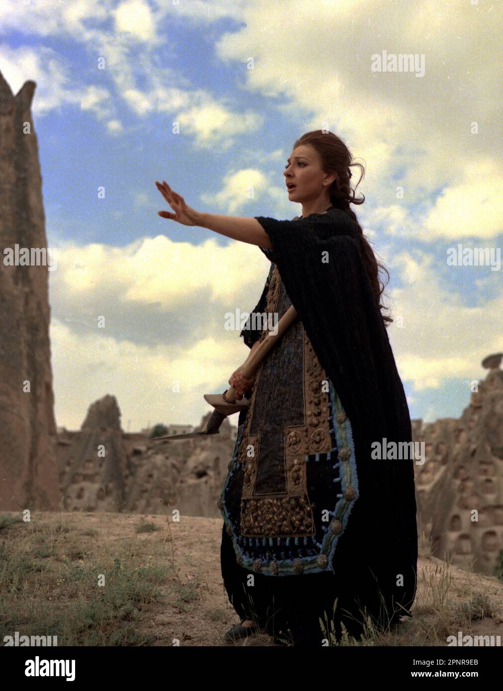 Famous soprano Maria Callas in making film of ''Medea'' the classic ...
