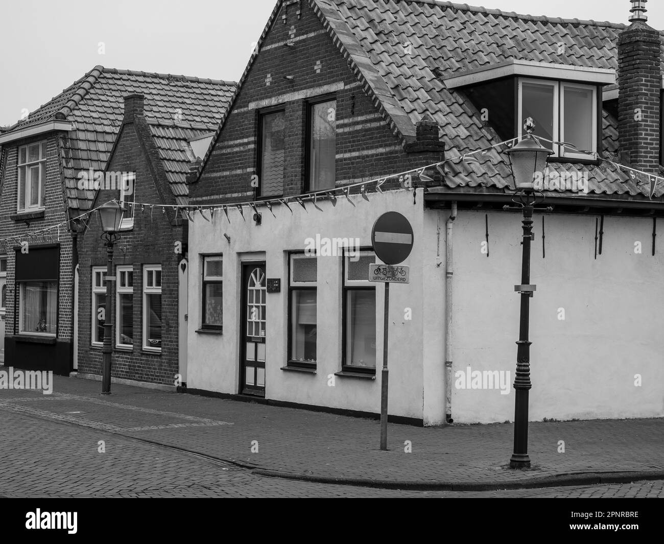 the city of Urk in the netherlands Stock Photo - Alamy