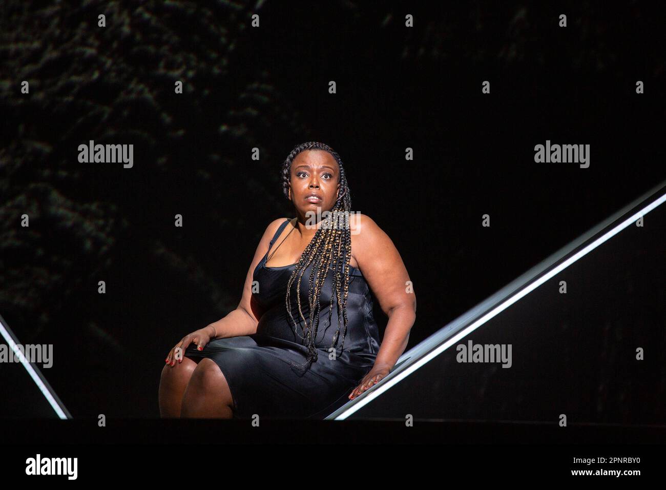 Nadine Benjamin (The Mother) in BLUE opening at English National Opera ...