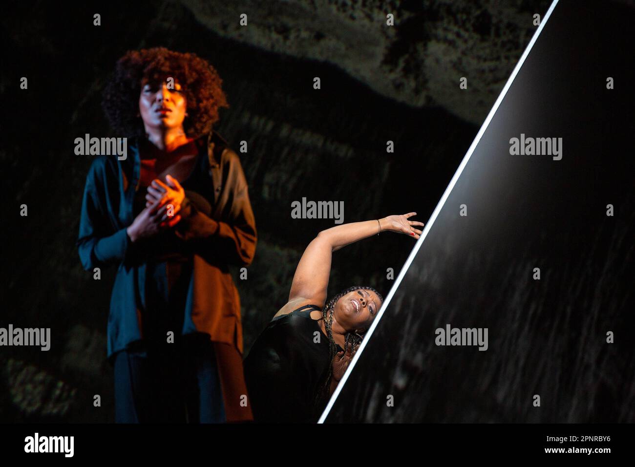 l-r: Idunnu Münch (Girlfriend 3 / Congregant 3), Nadine Benjamin (The ...