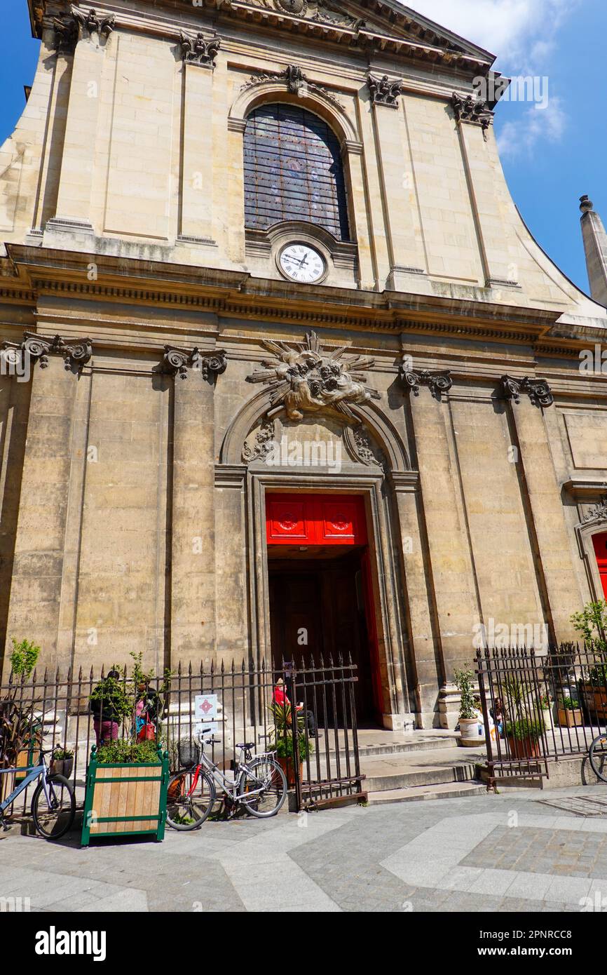 Historic church, Basilica of Notre-Dame des Victoires Basilique Notre ...