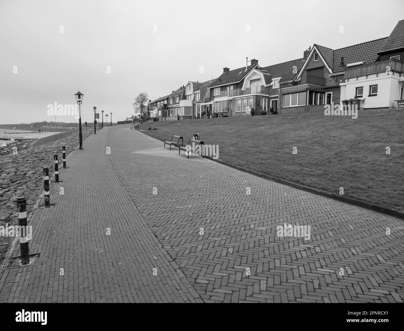 the city of Urk in the netherlands Stock Photo - Alamy