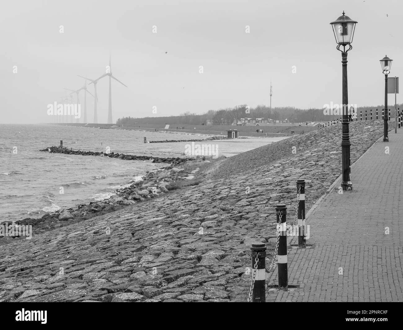 the city of Urk in the netherlands Stock Photo - Alamy