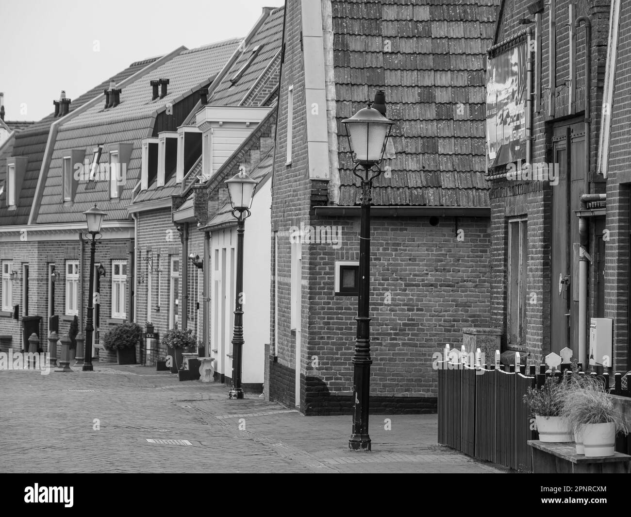 the city of Urk in the netherlands Stock Photo - Alamy