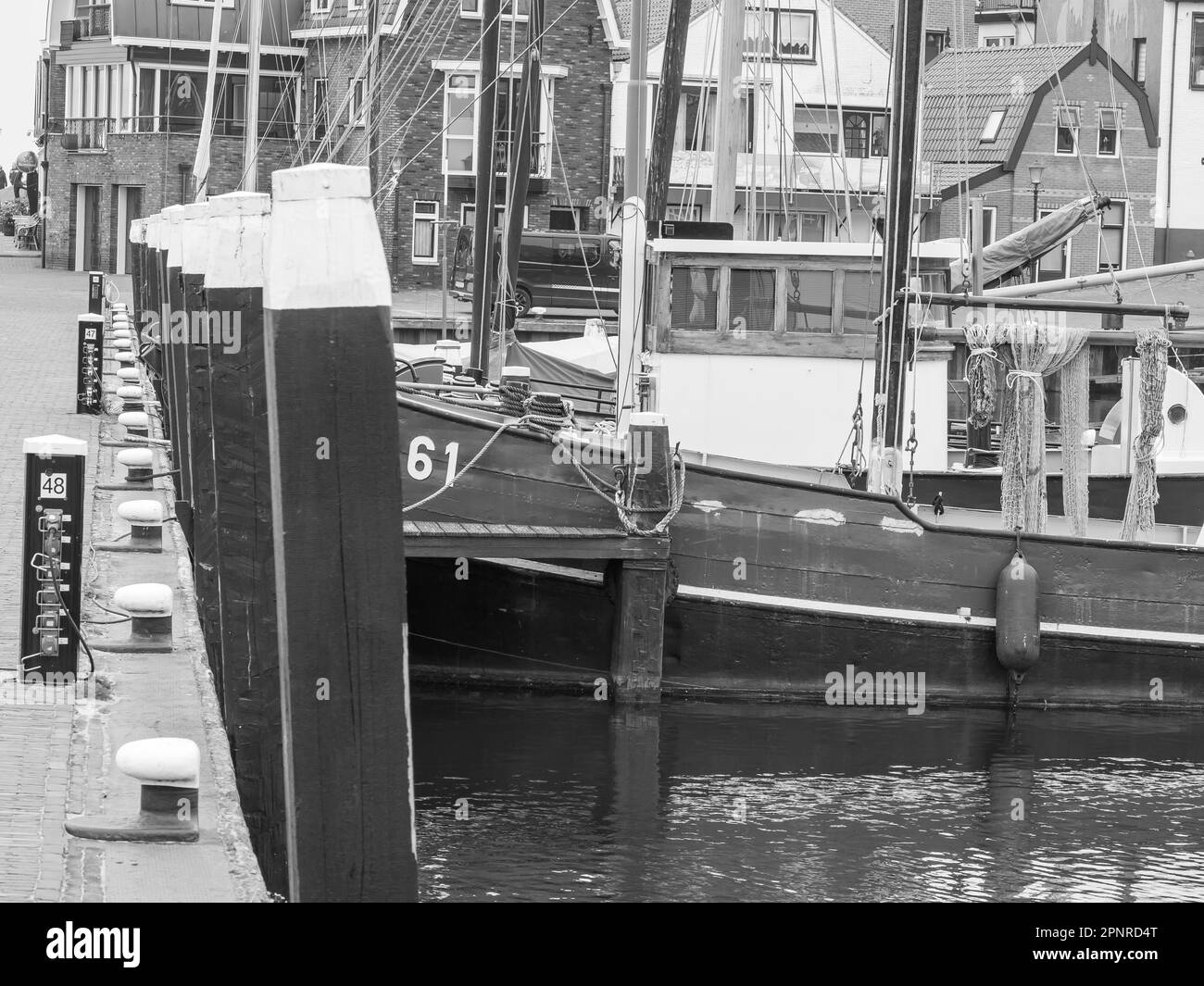 the city of Urk in the netherlands Stock Photo - Alamy