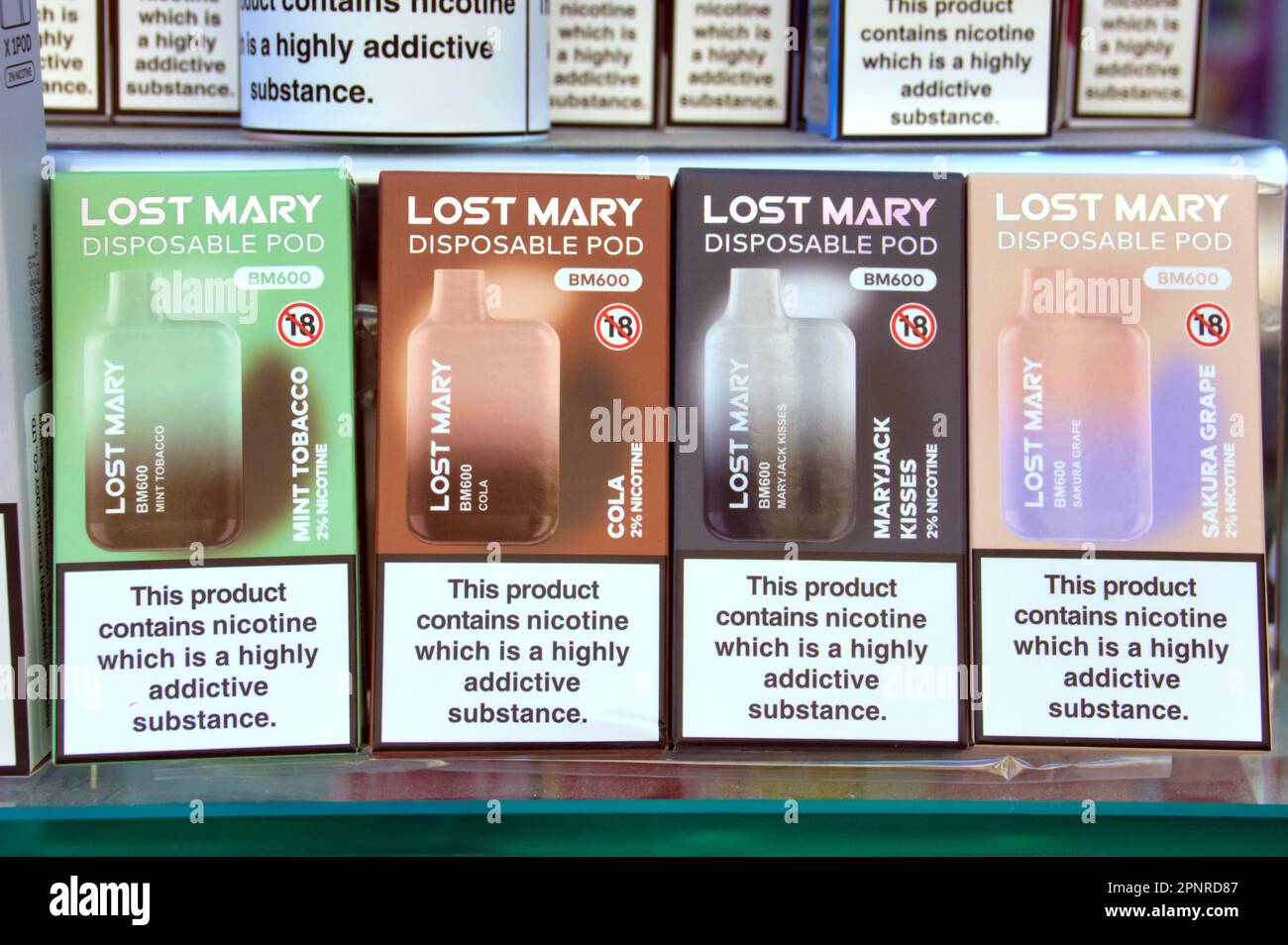 Disposable vape litter hi-res stock photography and images - Alamy