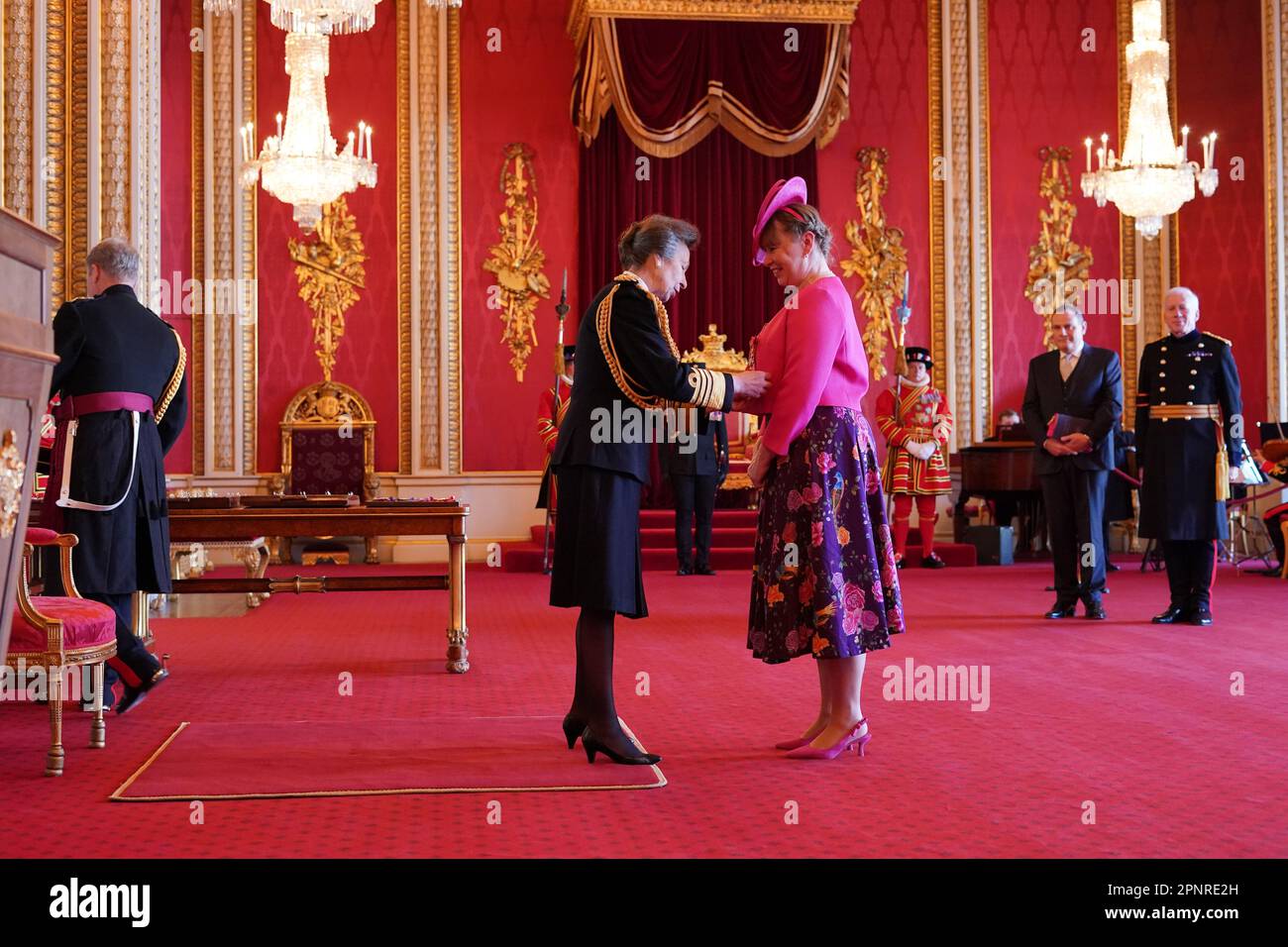 Dame Dawn Childs, from Bourton-on-the-Hill, is made a Dame Commander of ...