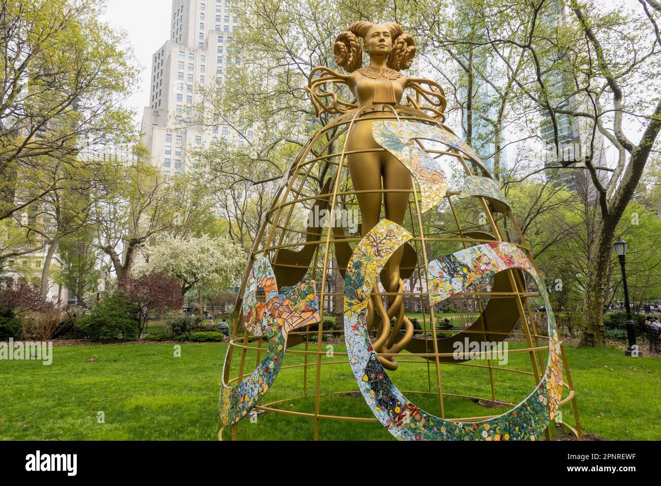 Madison Square Park in springtime is a delightful oasis in Manhattan ...
