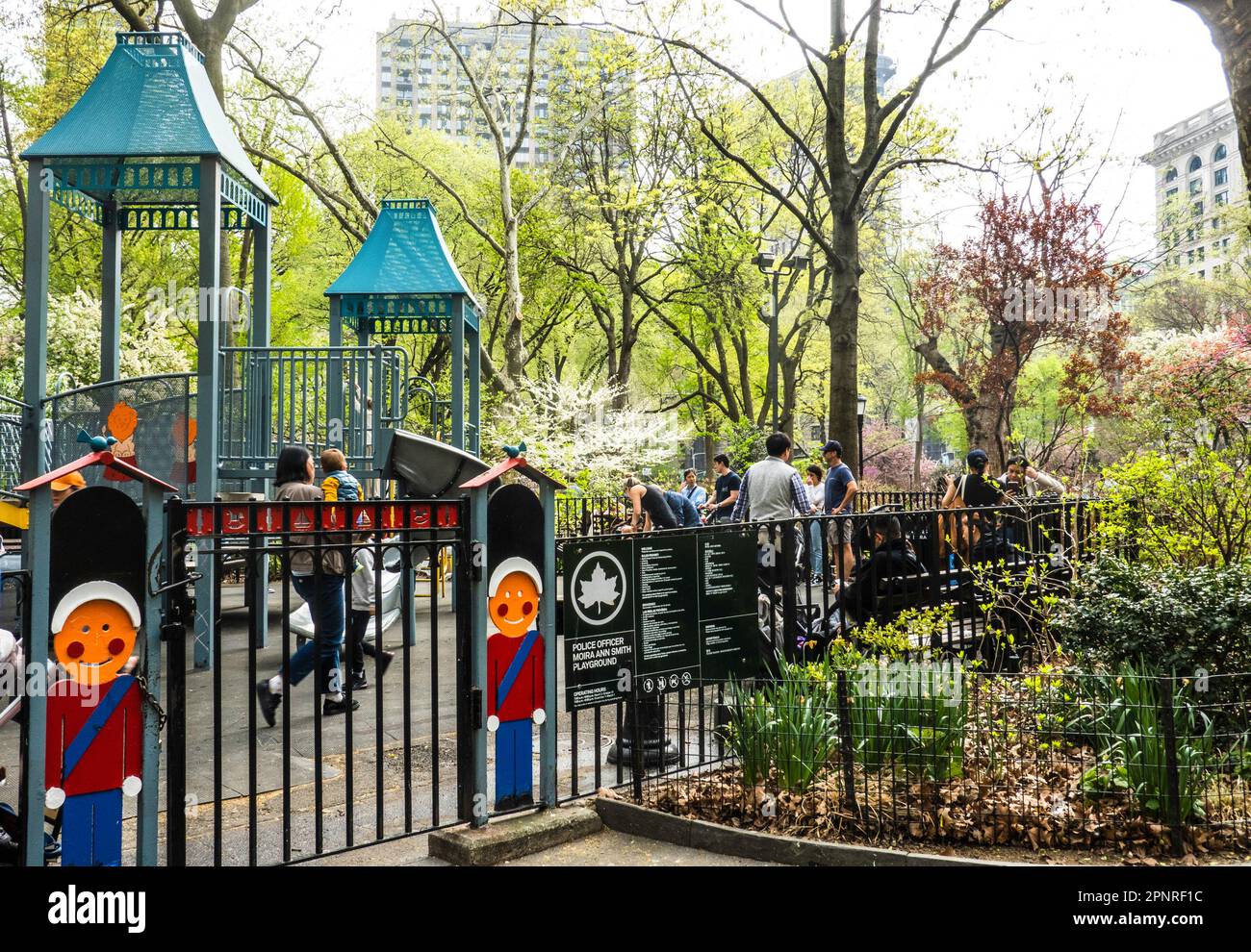 Madison Square Park in springtime is a delightful oasis in Manhattan ...