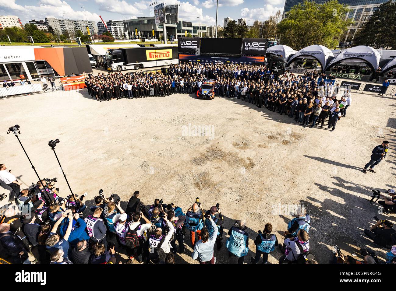 ambiance during the Croatia Rally 2023, 4th round of the 2023 WRC World ...