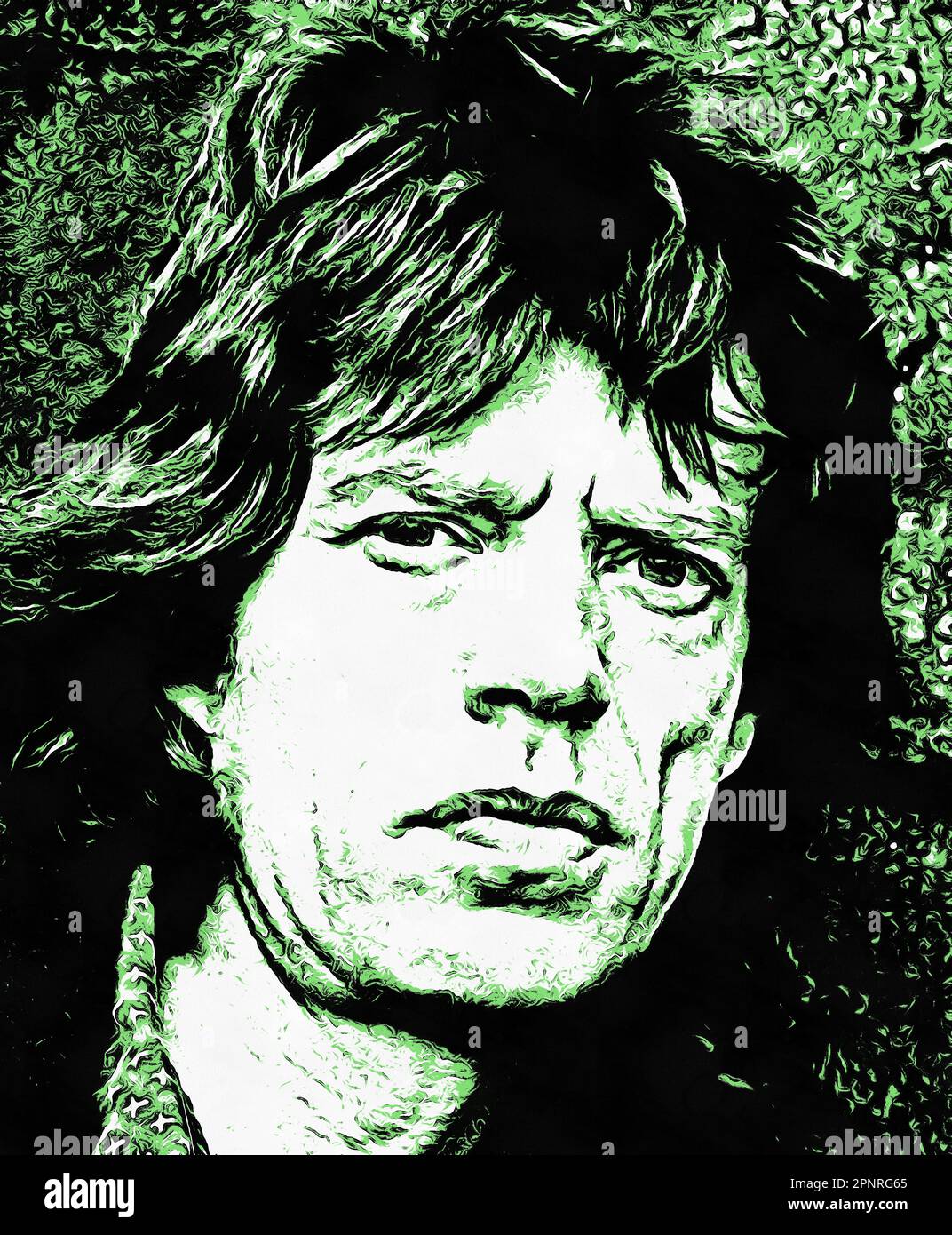 Portrait mick jagger hi-res stock photography and images - Alamy