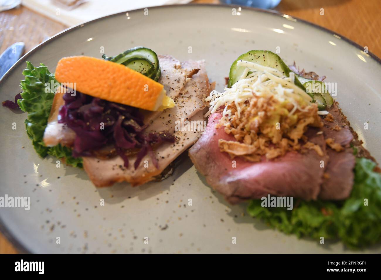 Portk sandwich hi-res stock photography and images - Alamy
