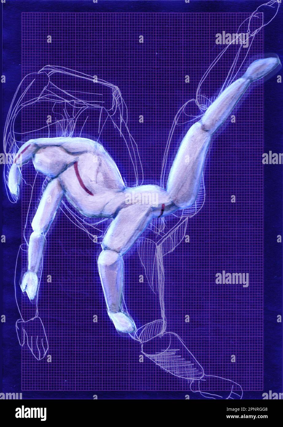 Doppelganger drawings hi-res stock photography and images - Alamy