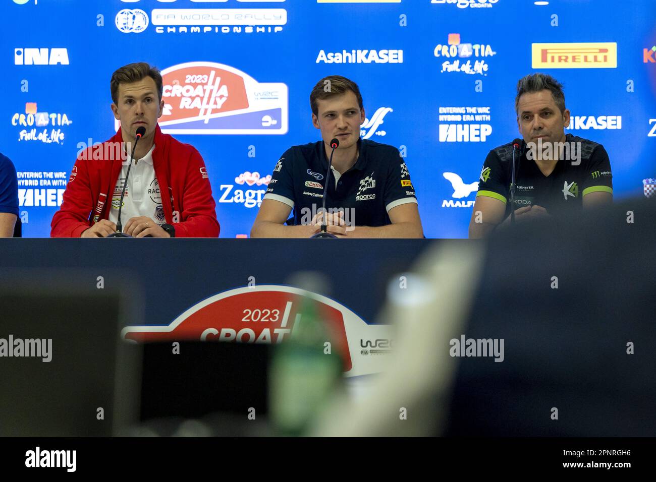 MUNSTER Gregoire (LUX), FORD Fiesta MkII, portrait during the Croatia ...