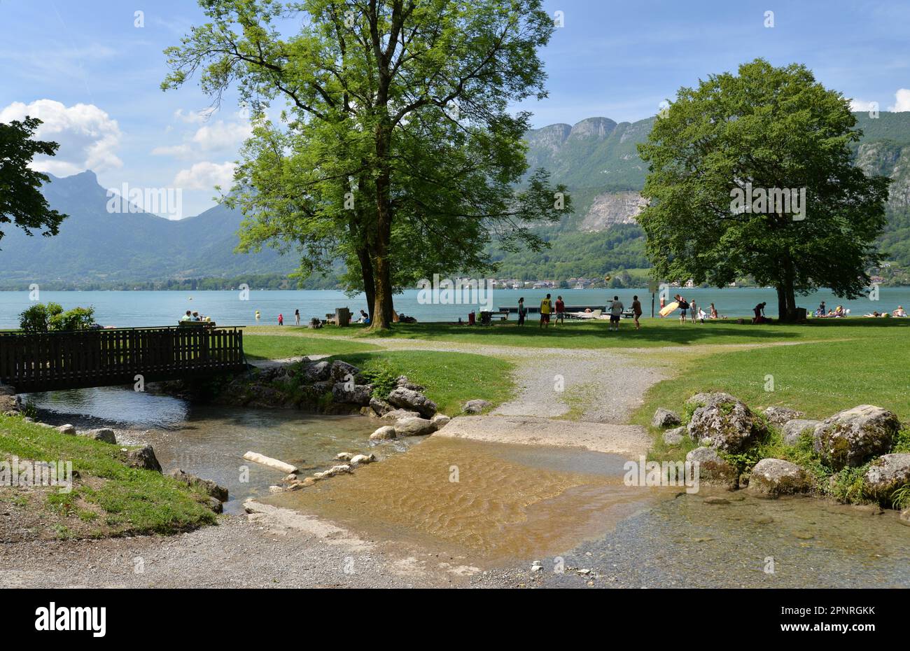 Angon Lac d'Annecy F 74 Stock Photo - Alamy