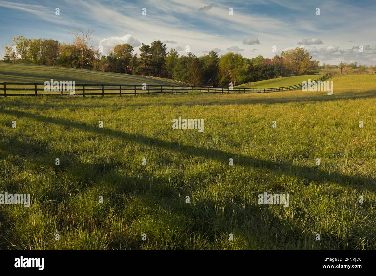 United States: April, 15 2023: Pasture off of Snake Hill Road near St ...