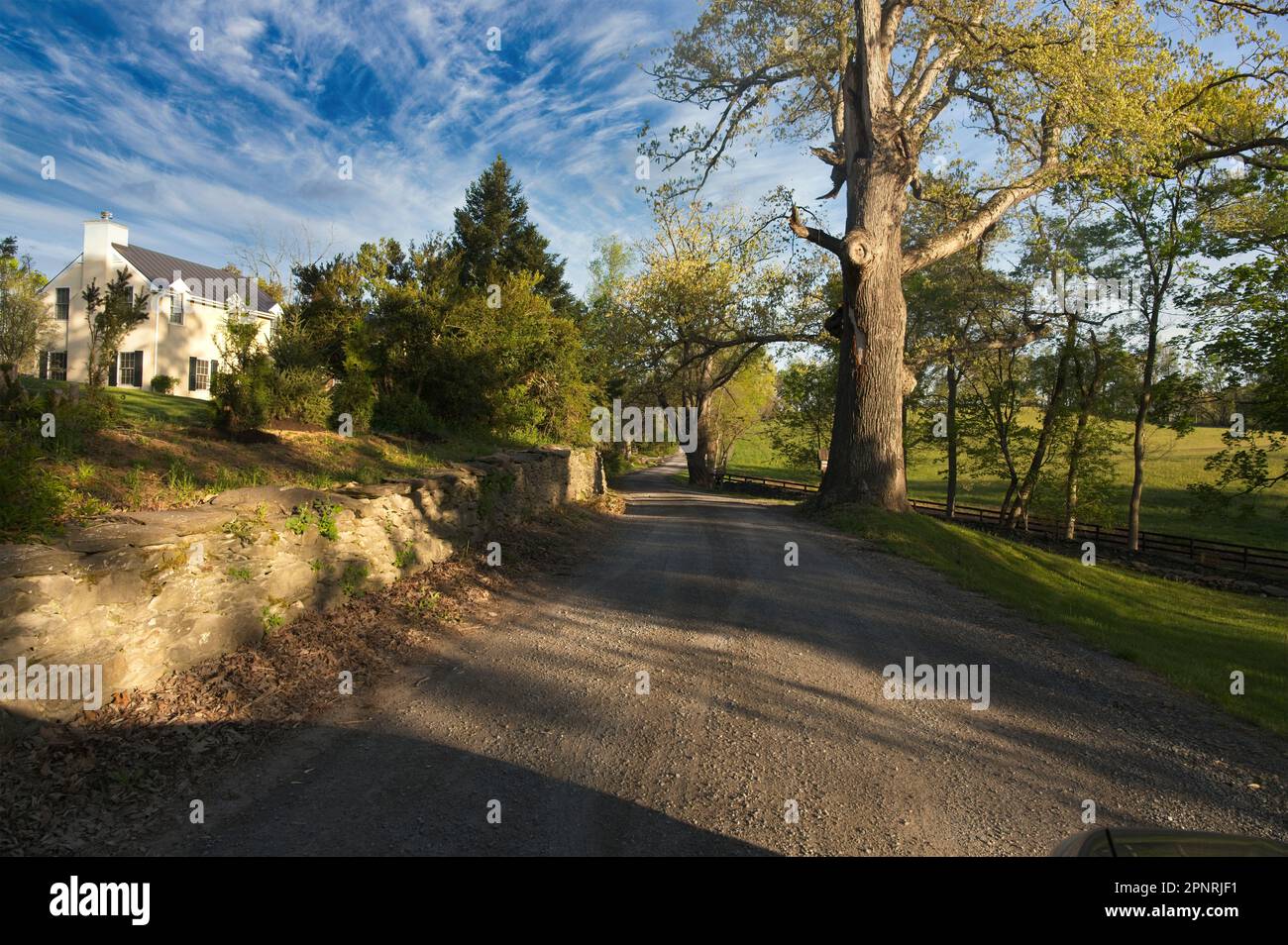 United States: April, 15 2023: A old home sits off of Snake Hill Road ...