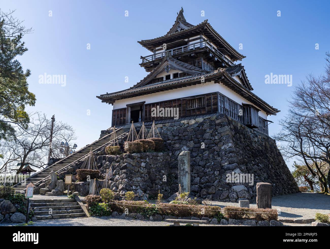 Maruoka Castle in Fukui Prefecture, Japan Stock Photo - Alamy