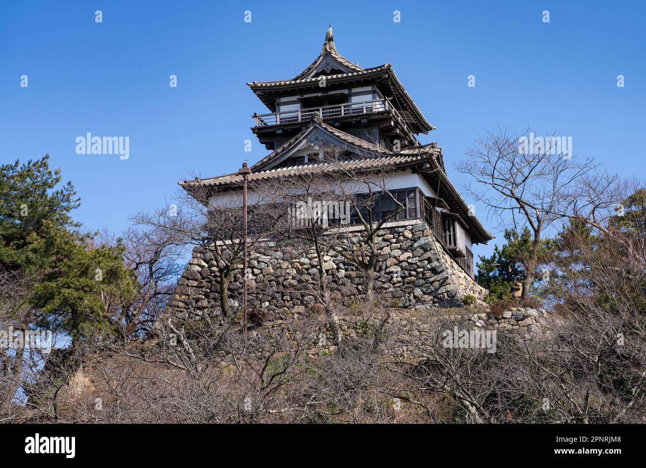 Maruoka Castle in Fukui Prefecture, Japan Stock Photo - Alamy