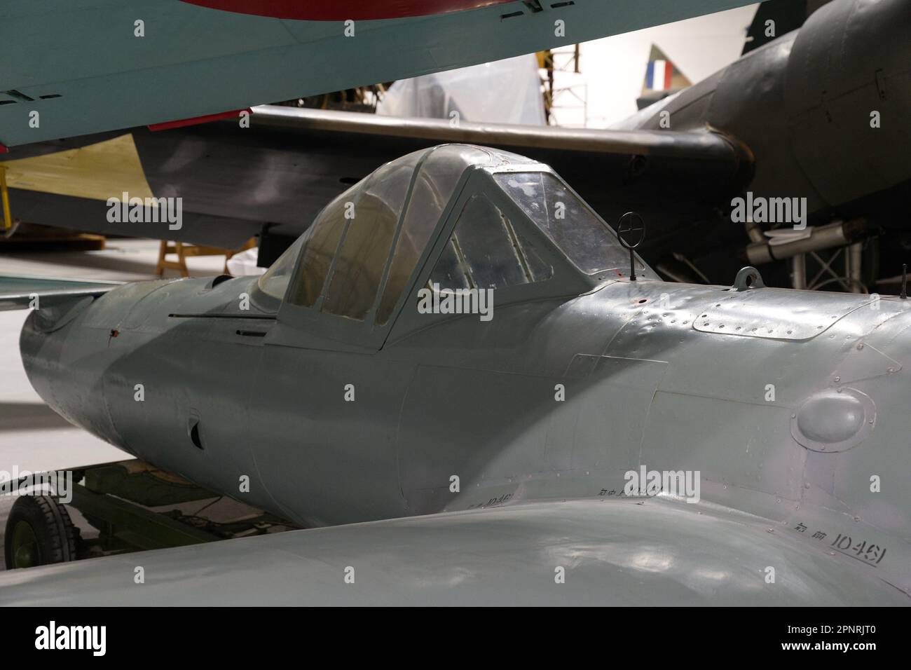 Yokosuka MXY7 Ohka "Cherry Blossom" suicide attack aircraft Stock Photo ...