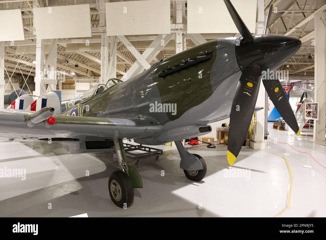 Supermarine Spitfire Mk XVI Stock Photo - Alamy