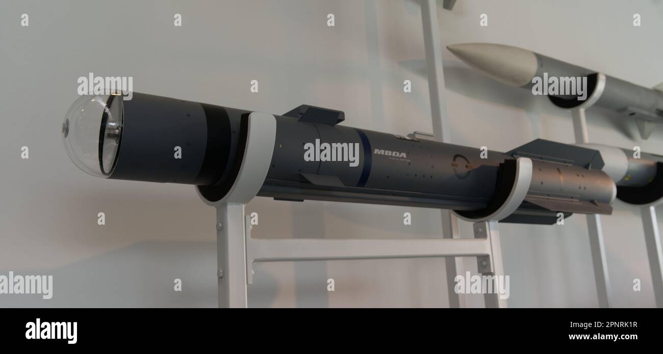 MBDA dual-mode Brimstone missile Stock Photo - Alamy