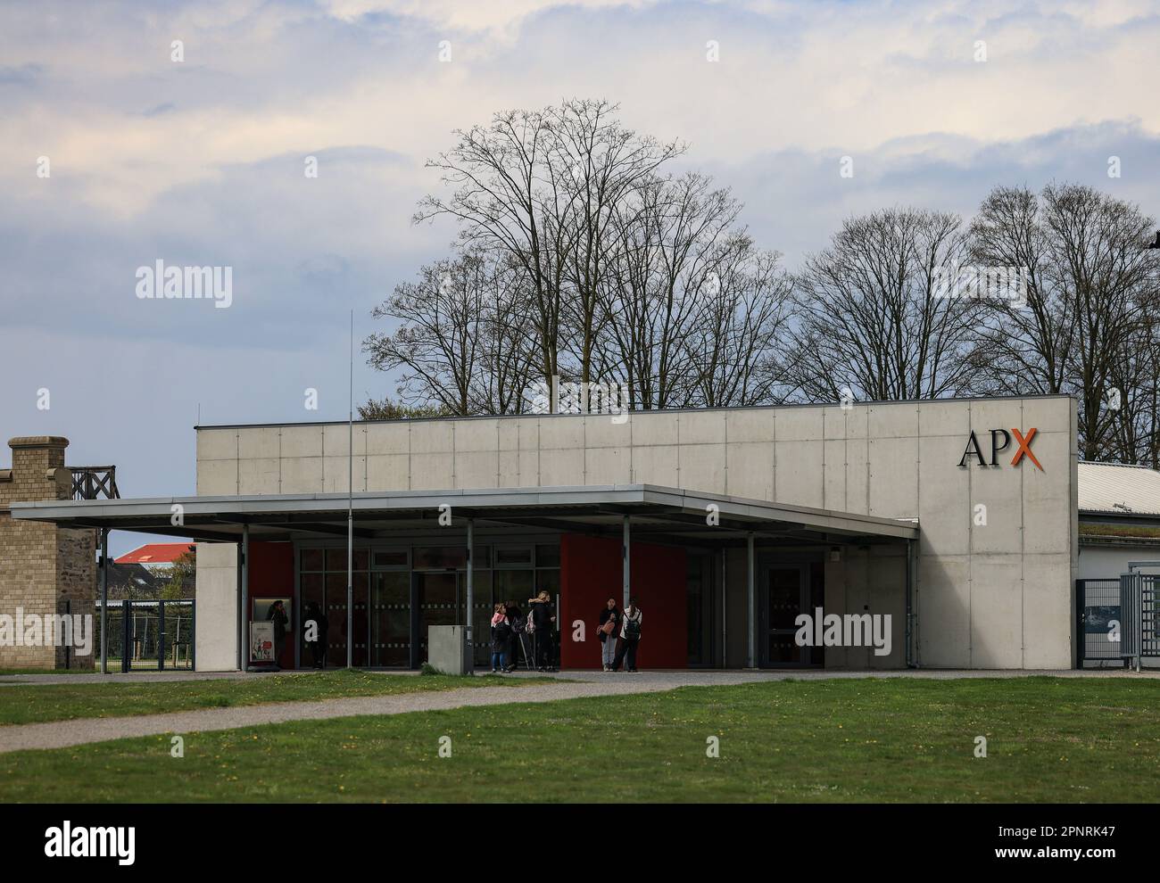 Xanten, Germany. 20th Apr, 2023. The entrance to the Archaeological ...