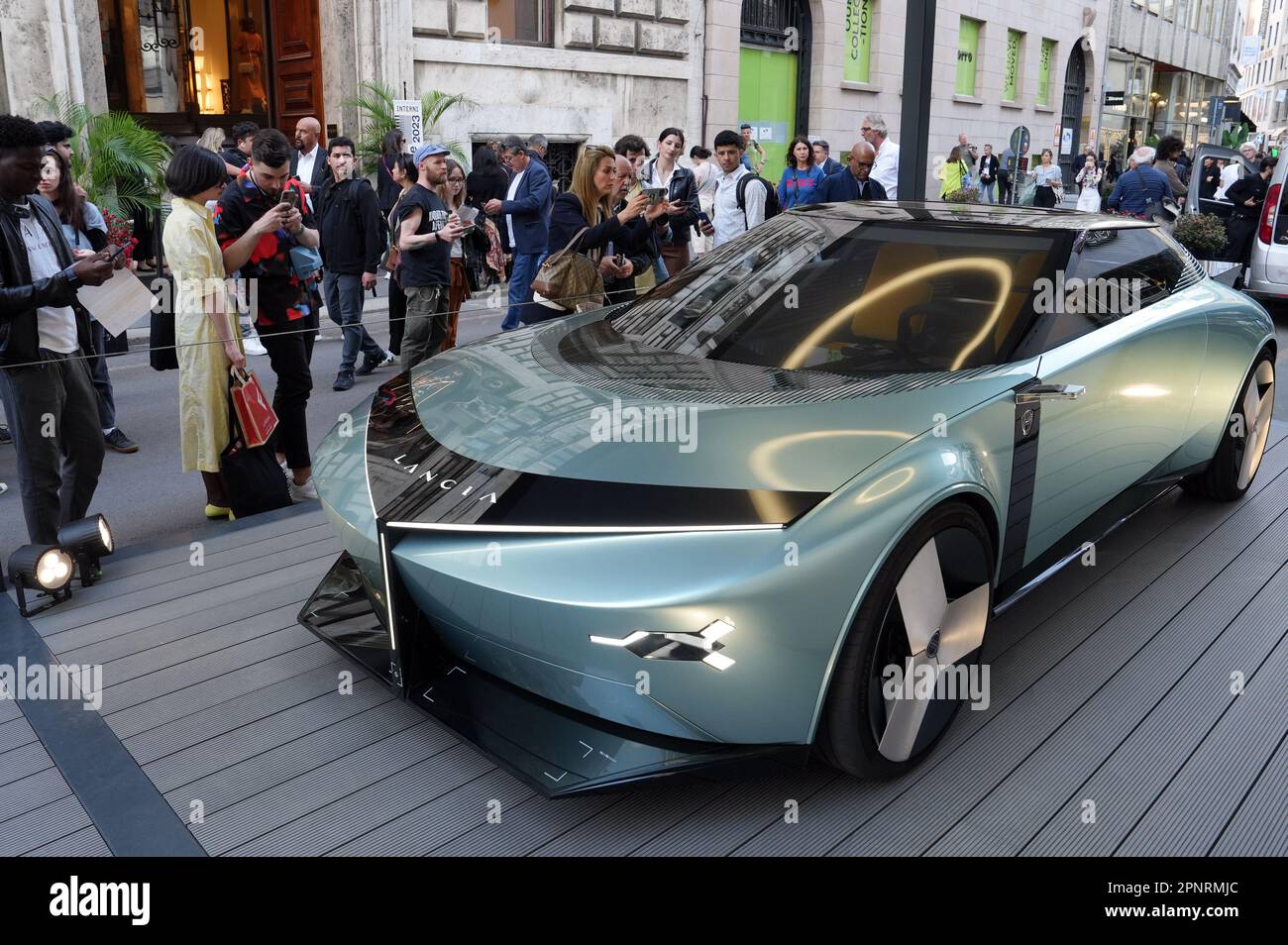 Milan, Italy. 20th Apr, 2023. Milan, Installations for the Fuori Salone ...