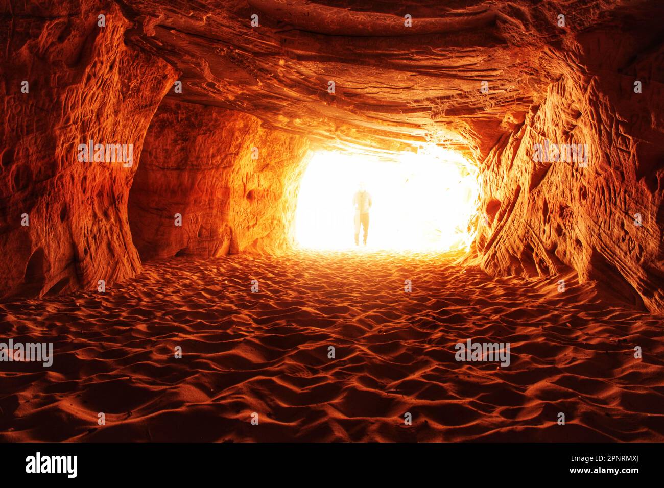 Bright Sand Caves, Kanab, Utah Stock Photo - Alamy