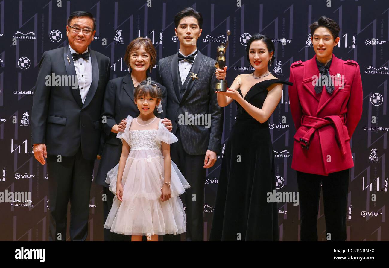 Film director Derek Yee Tung-sing (left) and the casts of Best Asian ...