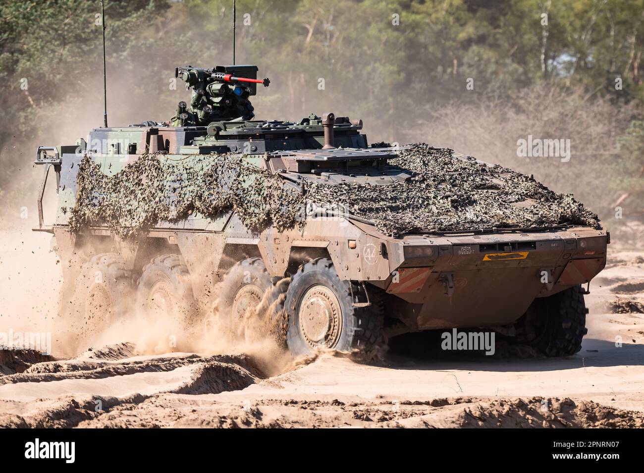 The Boxer armoured fighting vehicle of the Royal Netherlands Army Stock ...