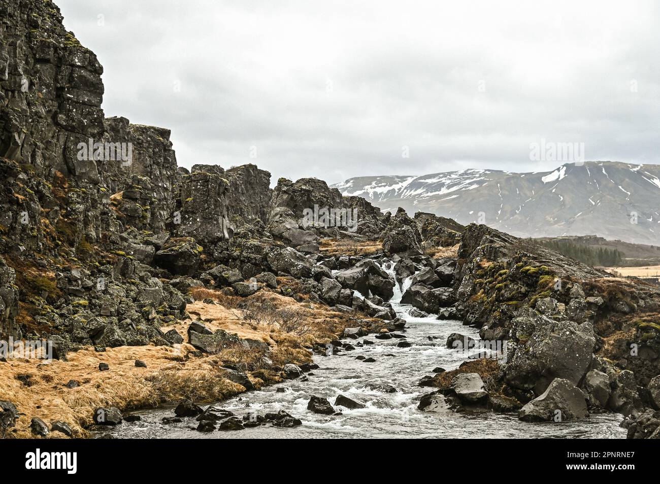 Iceland golden circle tectonic plates hi-res stock photography and ...