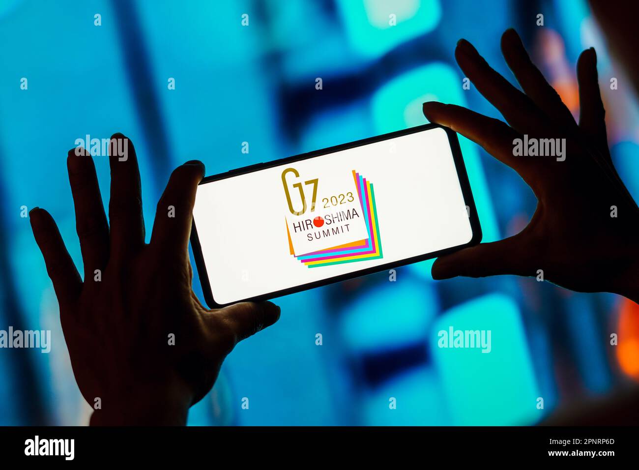 Brazil. 20th Apr, 2023. In this photo illustration, the 49th G7 summit ...