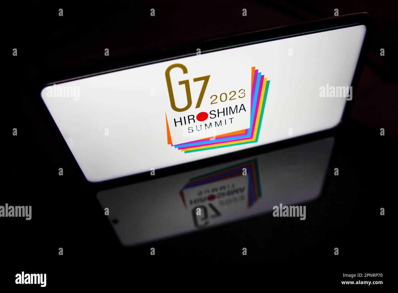 Brazil. 20th Apr, 2023. In this photo illustration, the 49th G7 summit ...