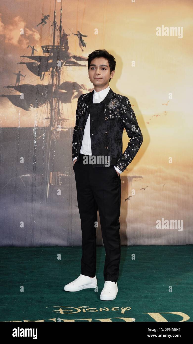 Alexander Molony attending the world premiere of Peter Pan & Wendy, at ...