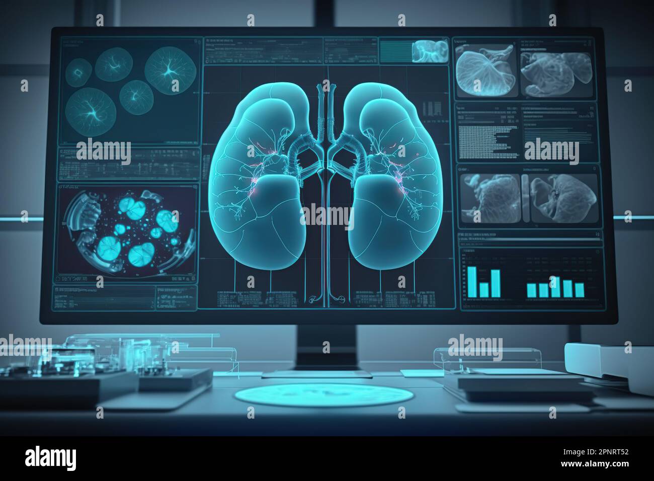 Kidney with cyst hi-res stock photography and images - Alamy